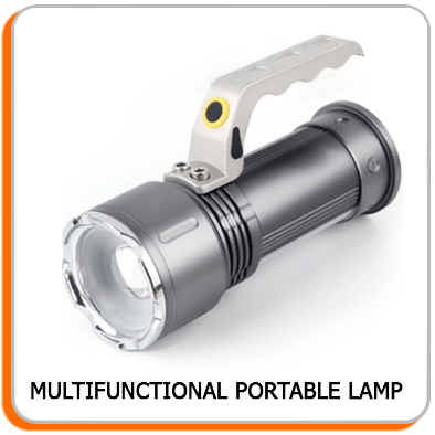 نور افکن دستی قابل شارژ چند منظوره MULTIFUNCTIONAL PORTABLE LAMP - شرکت ...