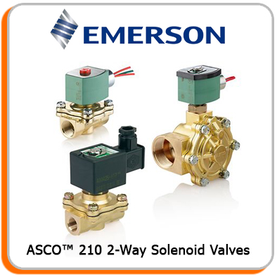 ASCO™ 210 2-Way Solenoid Valves امرسون - شرکت طلوع صنعت نصف جهان